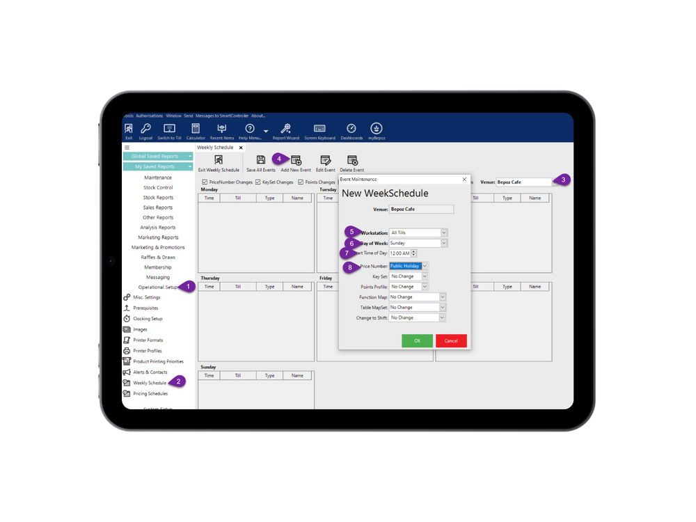 AFL Finals - Bepoz Public Holiday Surcharge Setup Guide | Bepoz